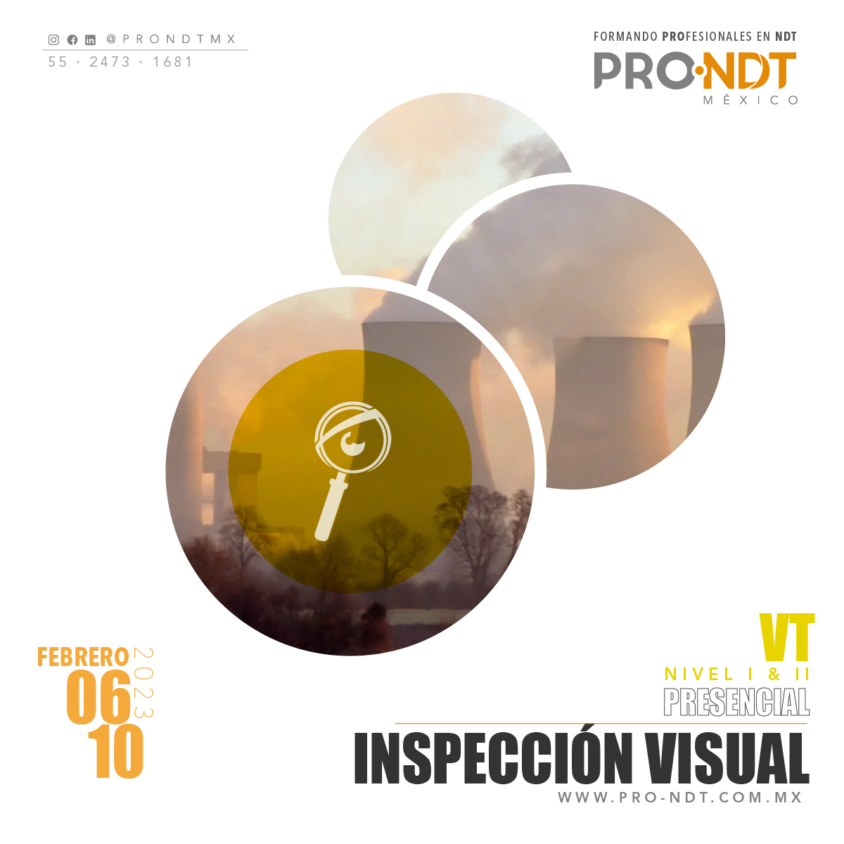 Inspección Visual – Pro NDT México